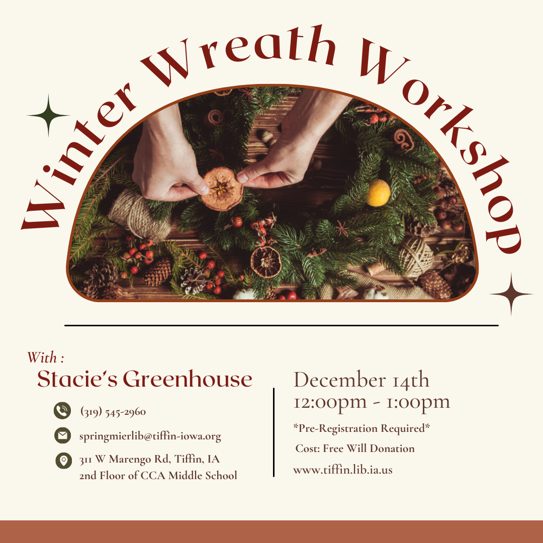 Winter Wreath Workshop :: Springmier Community Library